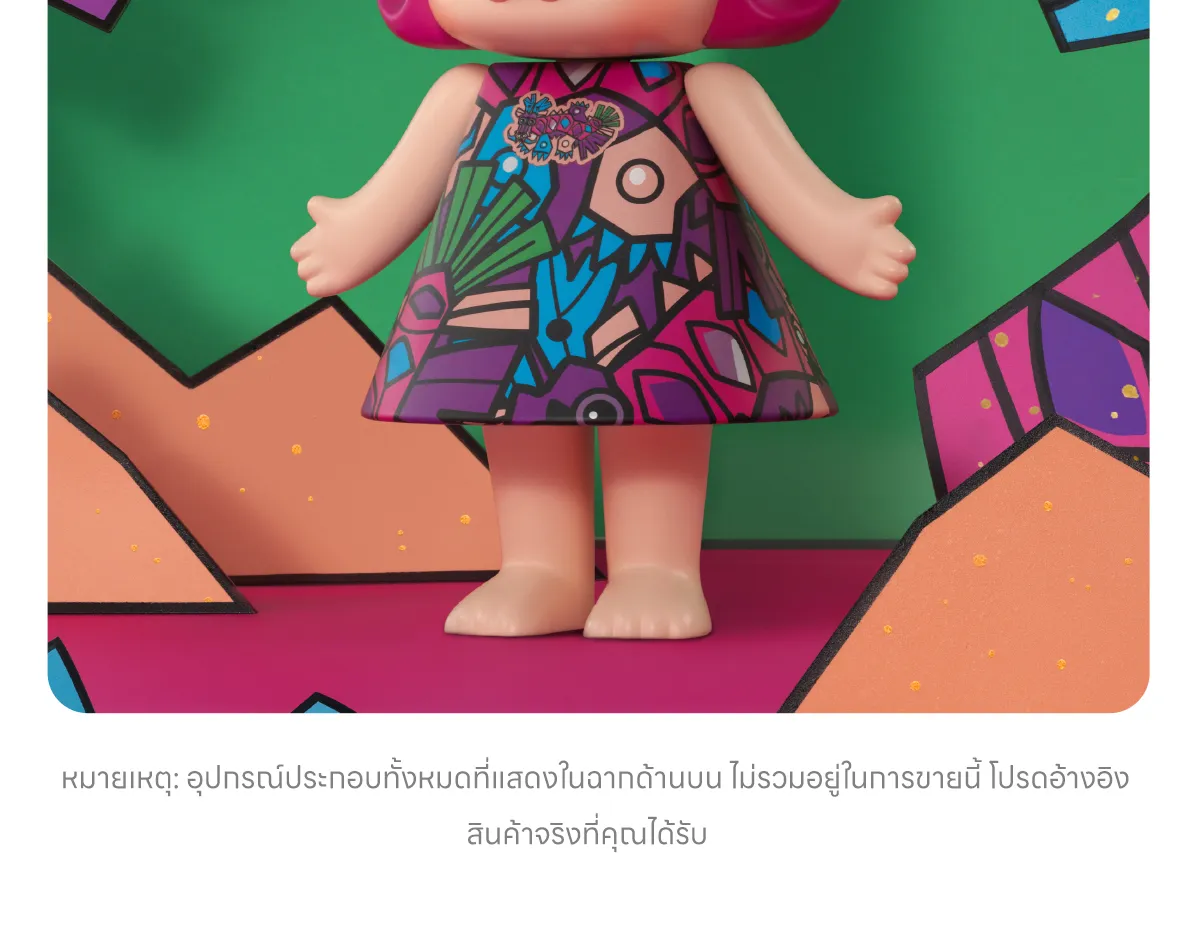 MEGA ROYAL MOLLY 400% HAN MEILIN - POP MART (Thailand)