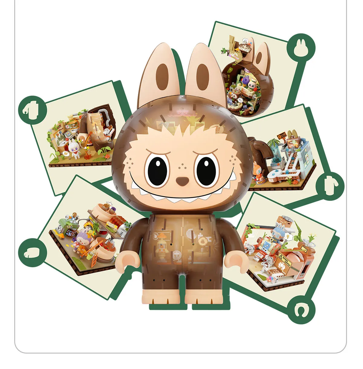 THE MONSTERS Forest Secret Base Series Blocks-Playful Home-Copy - POP ...