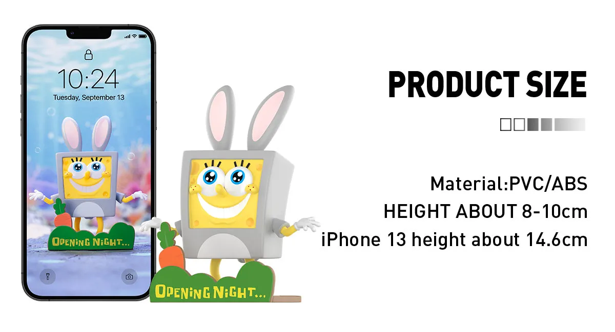 SpongeBob Life Transitions Series Figures - POP MART (Thailand)