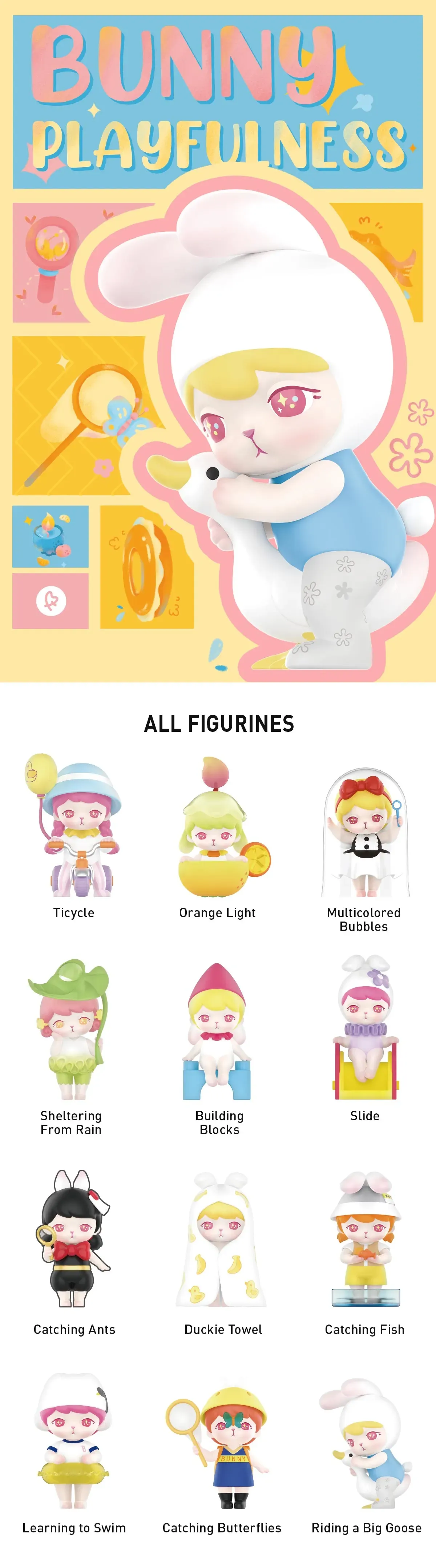 Bunny Playfulness Series - POP MART (Thailand)