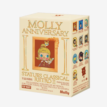 MOLLY Anniversary Statues Classical Retro 2 Series-Fridge Magnet Blind ...