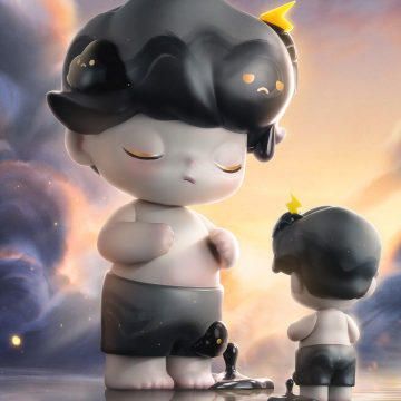 MEGA JUST DIMOO 1000% A Thunder Shower - POP MART (Thailand)