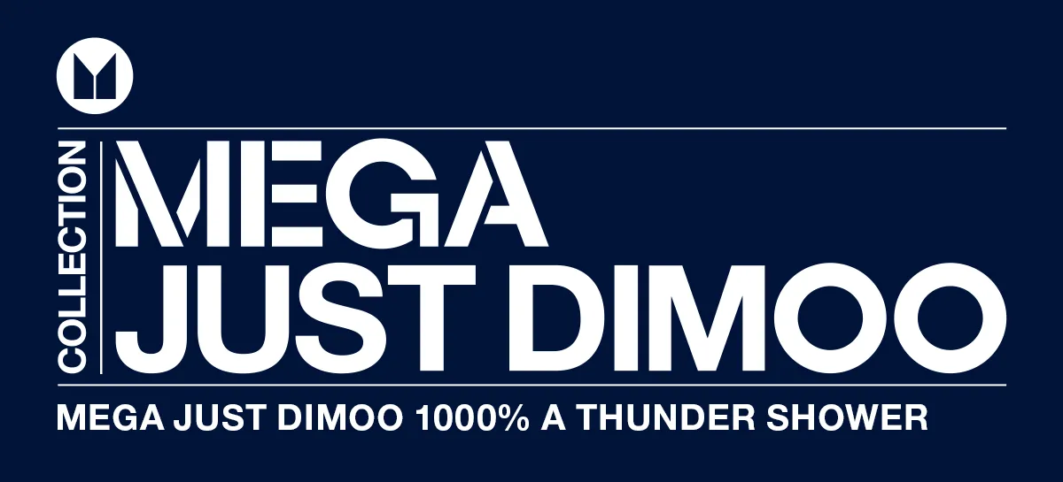 MEGA JUST DIMOO 1000% A Thunder Shower - POP MART (Thailand)