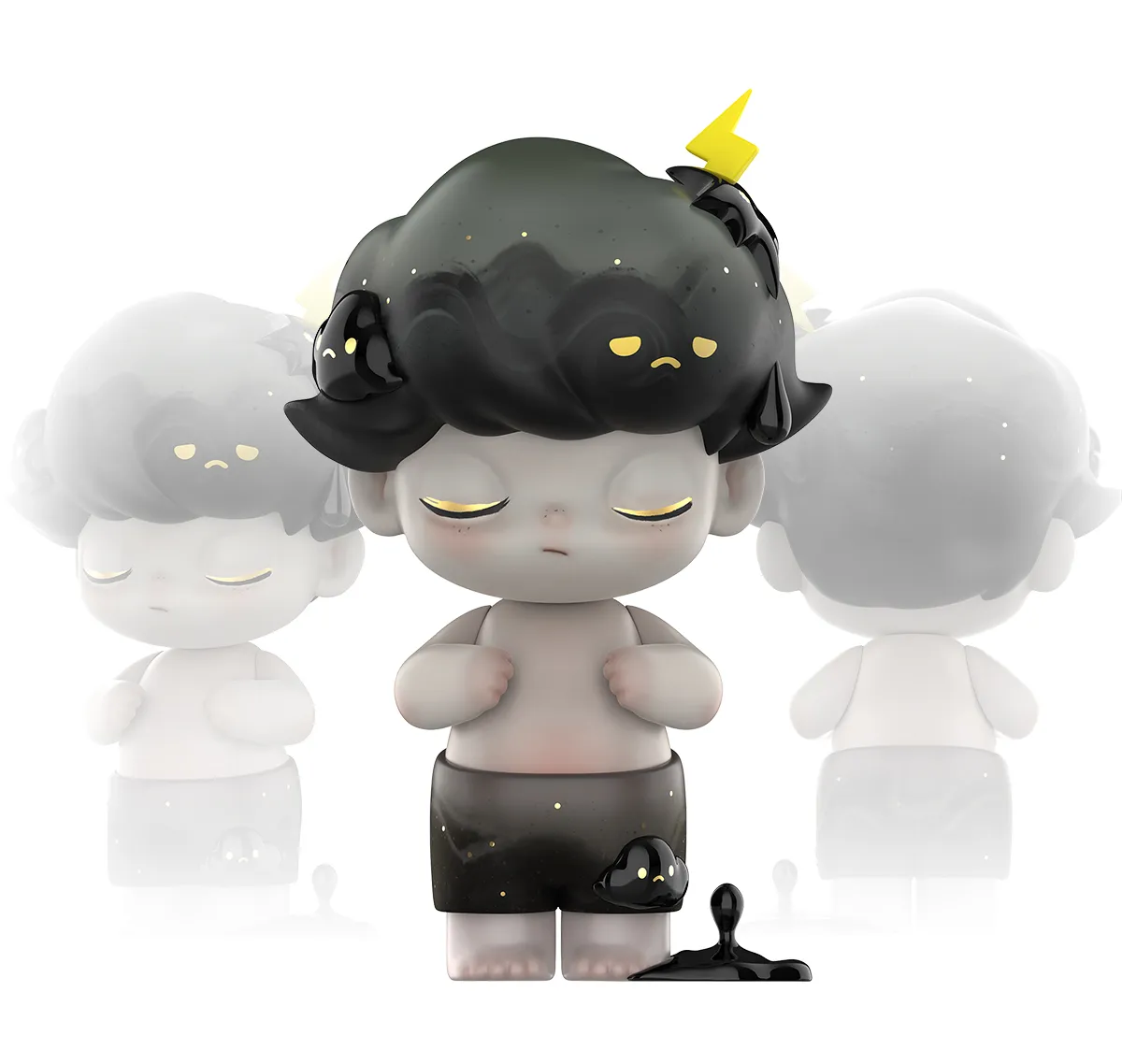MEGA JUST DIMOO 400% A Thunder Shower - POP MART (Thailand)