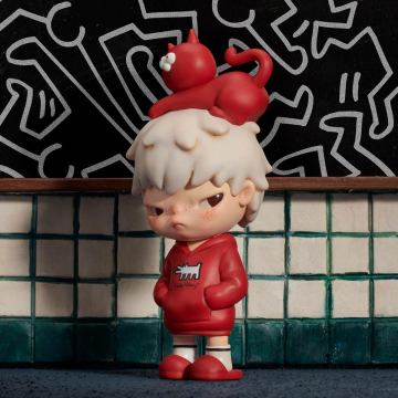 Hirono x Keith Haring Figure - POP MART (Thailand)