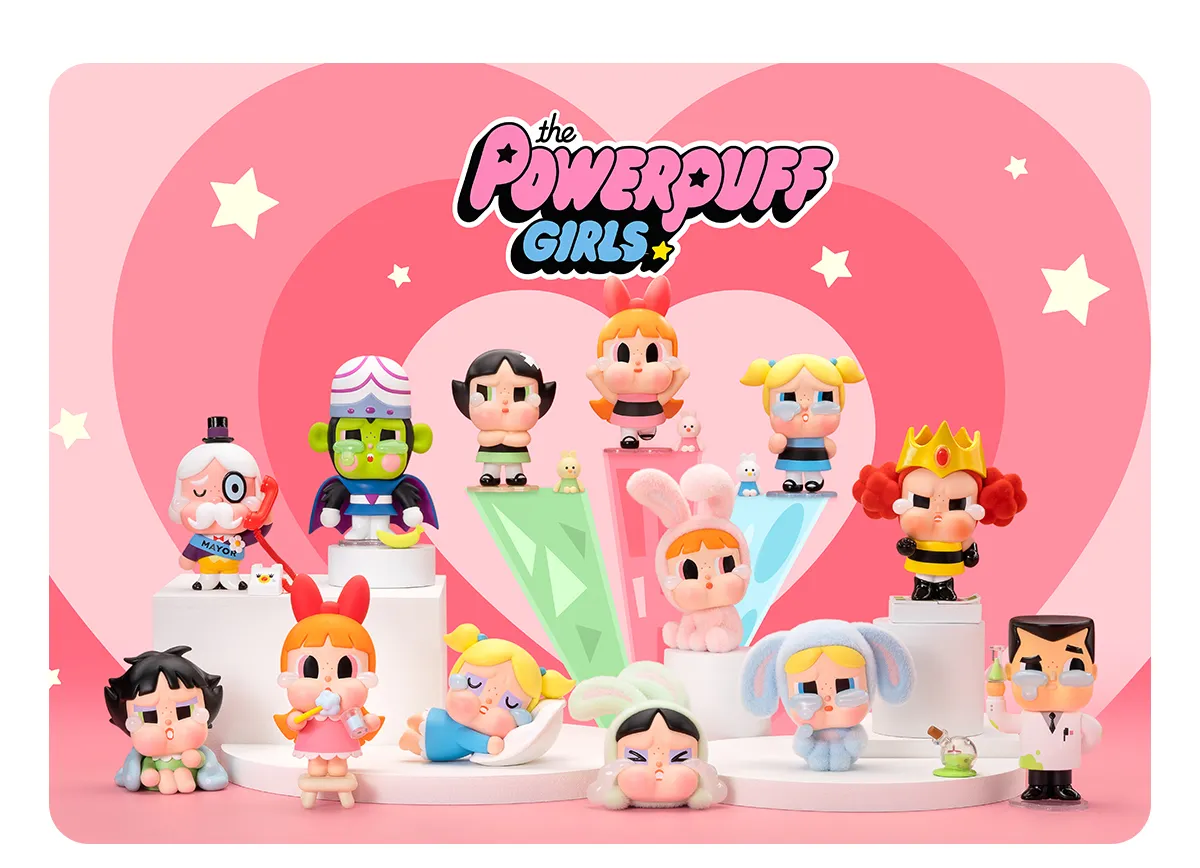 POP NOW:CRYBABY × Powerpuff Girls Series Figures - POP MART (Thailand)
