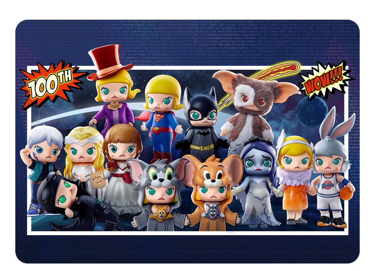 POP NOW:Molly x Warner Bros.100th Anniversary Series - POP MART (Thailand)