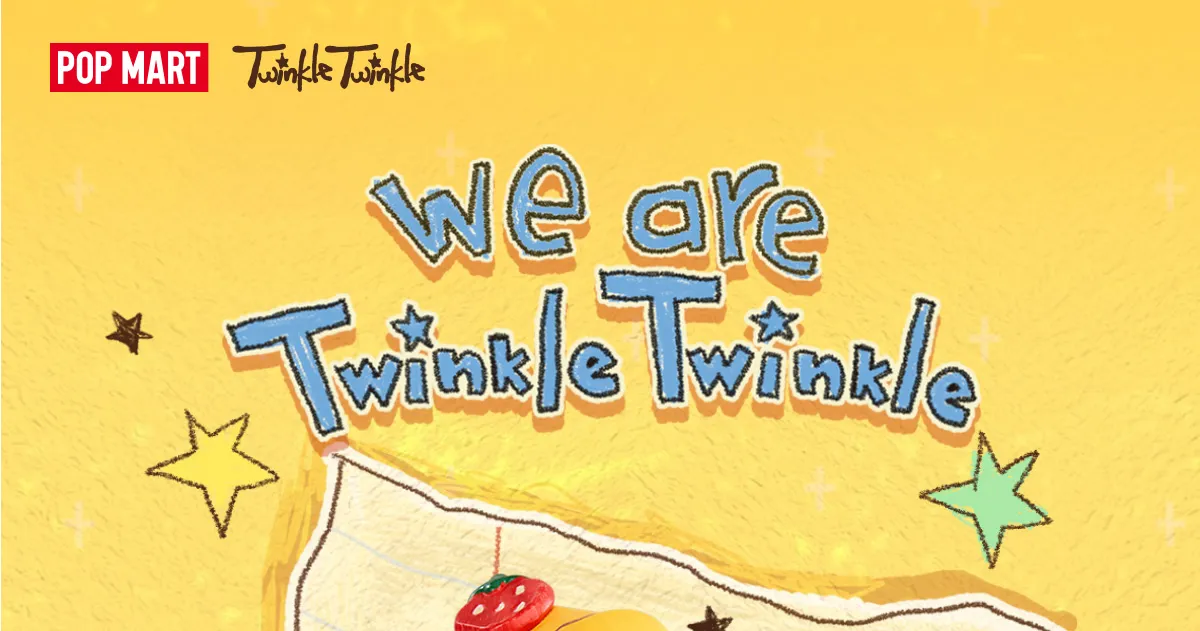 We are Twinkle Twinkle Series Figures - POP MART (Thailand)