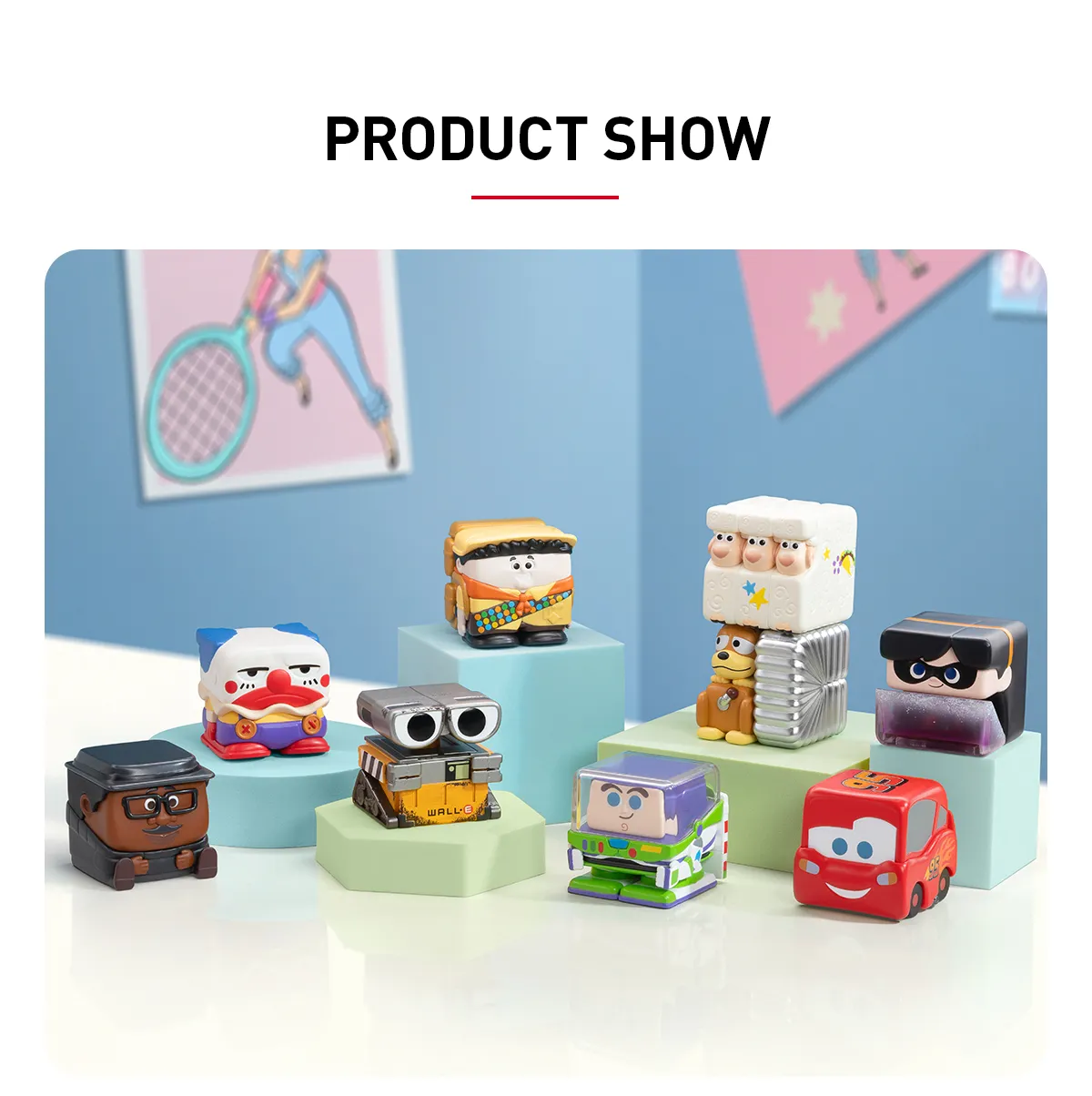 Disney/Pixar POP CUBE-1 Series Figures - POP MART (Thailand)