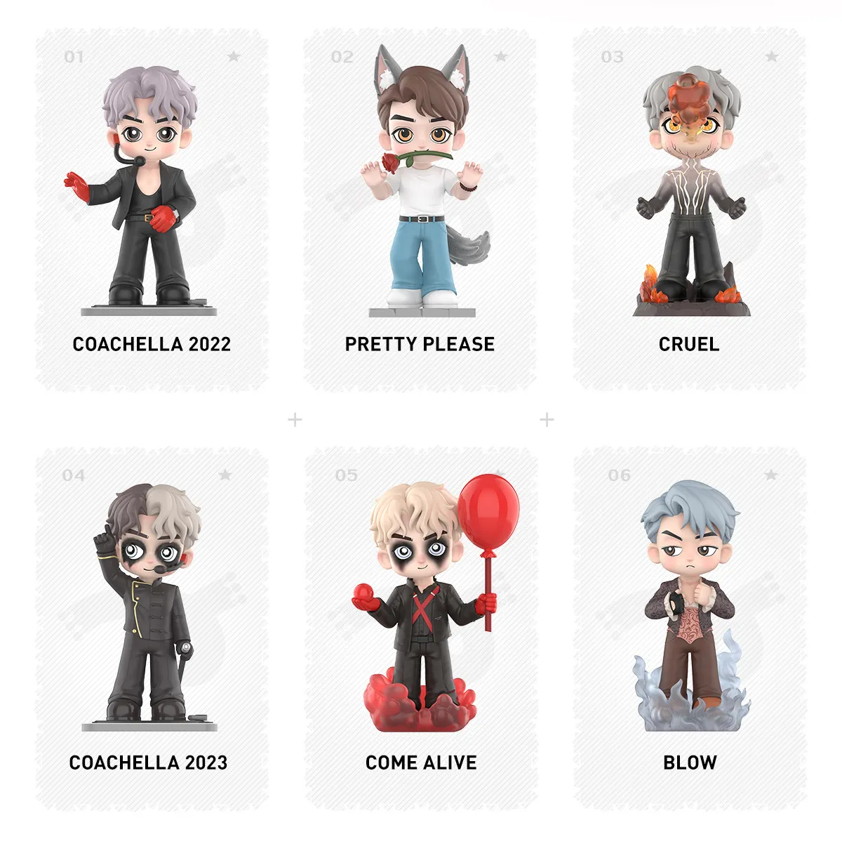 POP NOW:JACKSON WANG MAGIC MAN SERIES FIGURES - POP MART (Thailand)