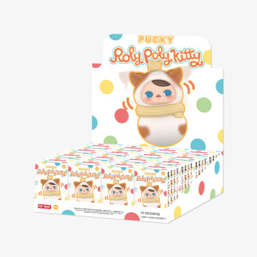 PUCKY Roly-Poly Kitty Series Figures - POP MART (Thailand)