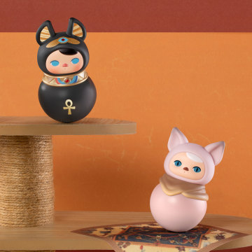 PUCKY Roly-Poly Kitty Series Figures - POP MART (Thailand)