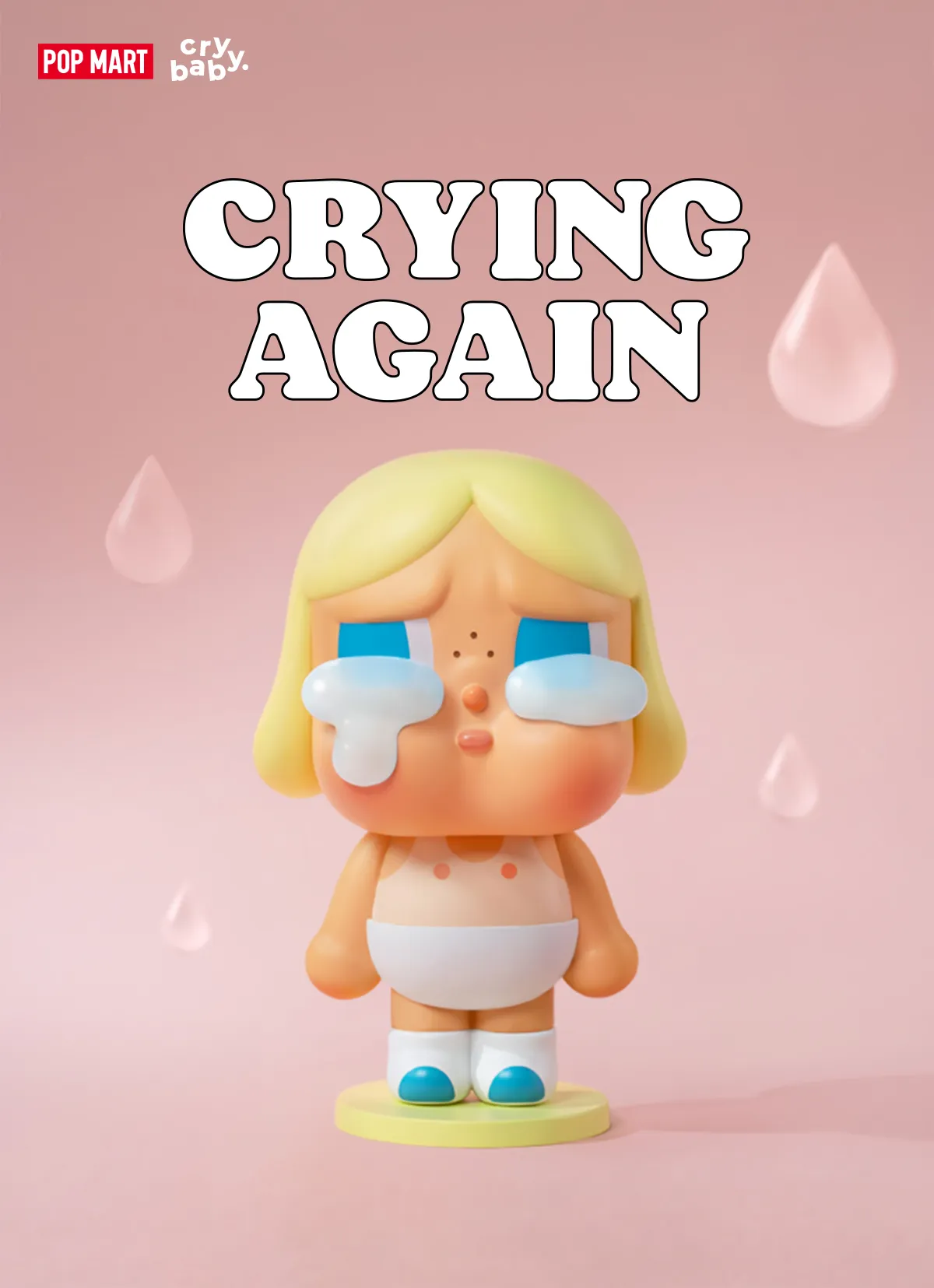 CRYBABY Crying Again Series Figures - POP MART (Thailand)