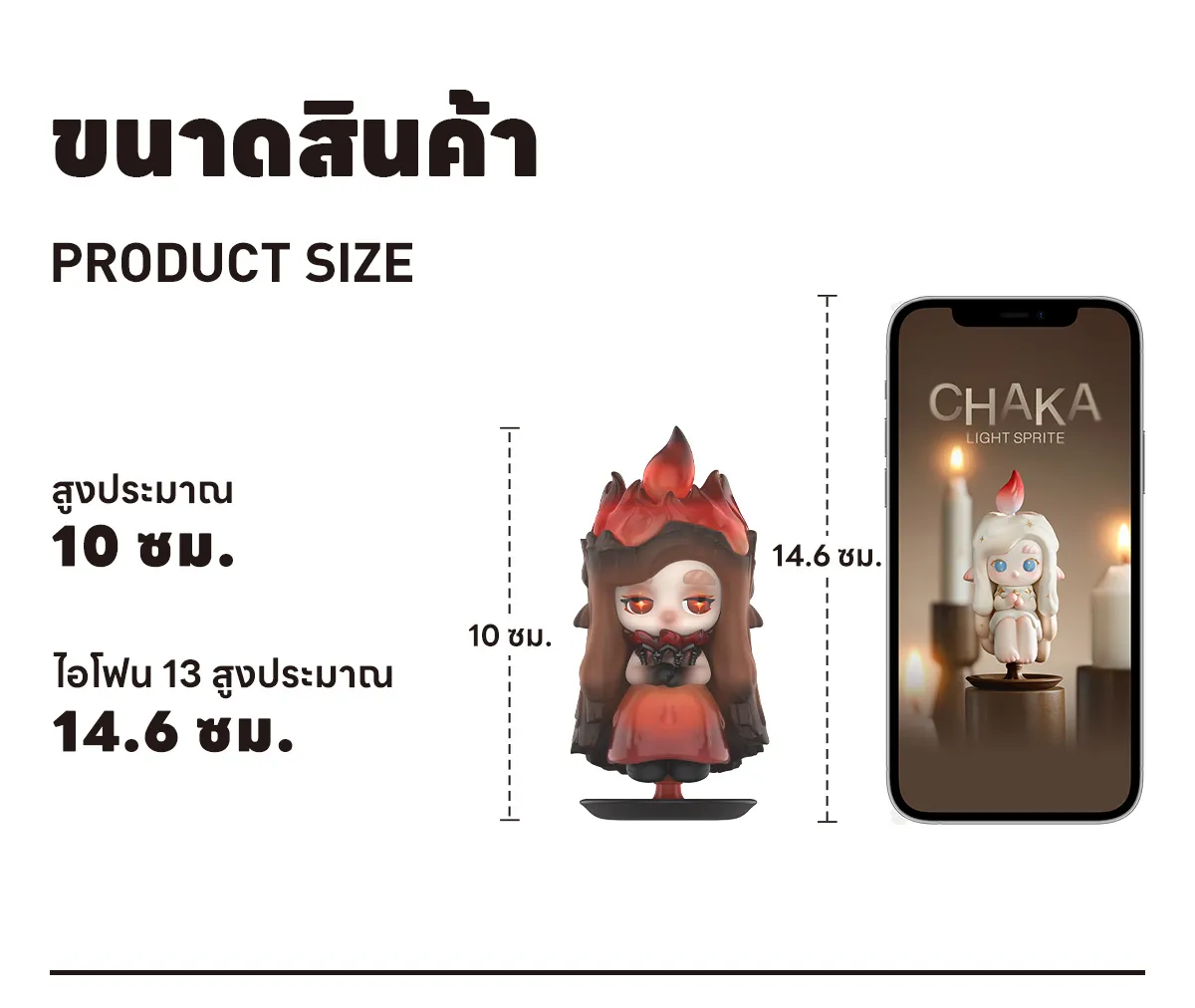 POP NOW:CHAKA Light Sprite Series Figures - POP MART (Thailand)
