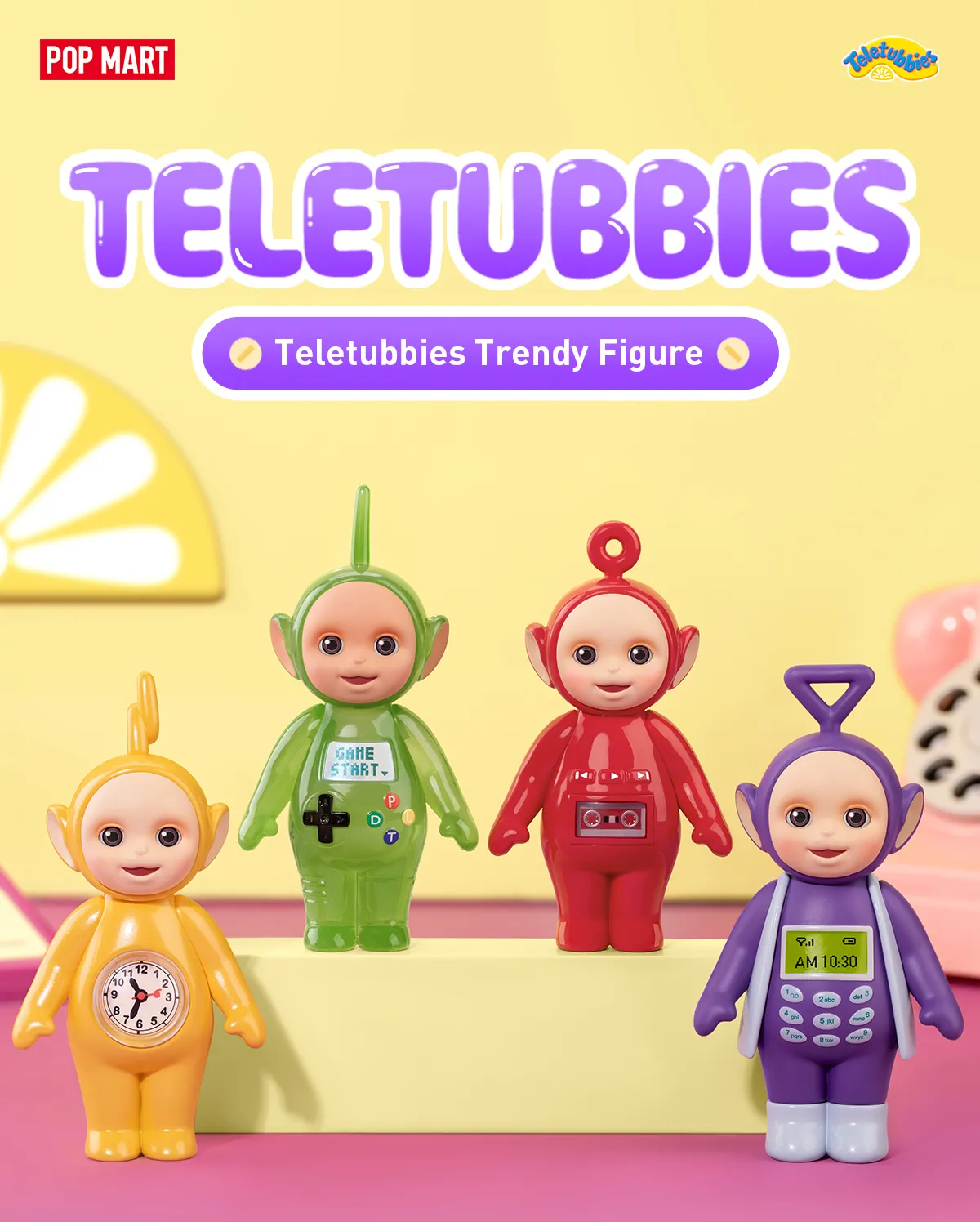 Teletubbies Po Trendy Figure - POP MART (Thailand)