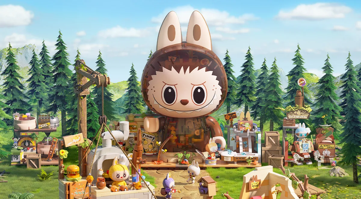 THE MONSTERS Forest Secret Base Series Blocks Wave II-Napping Time - POP MART (Thailand)