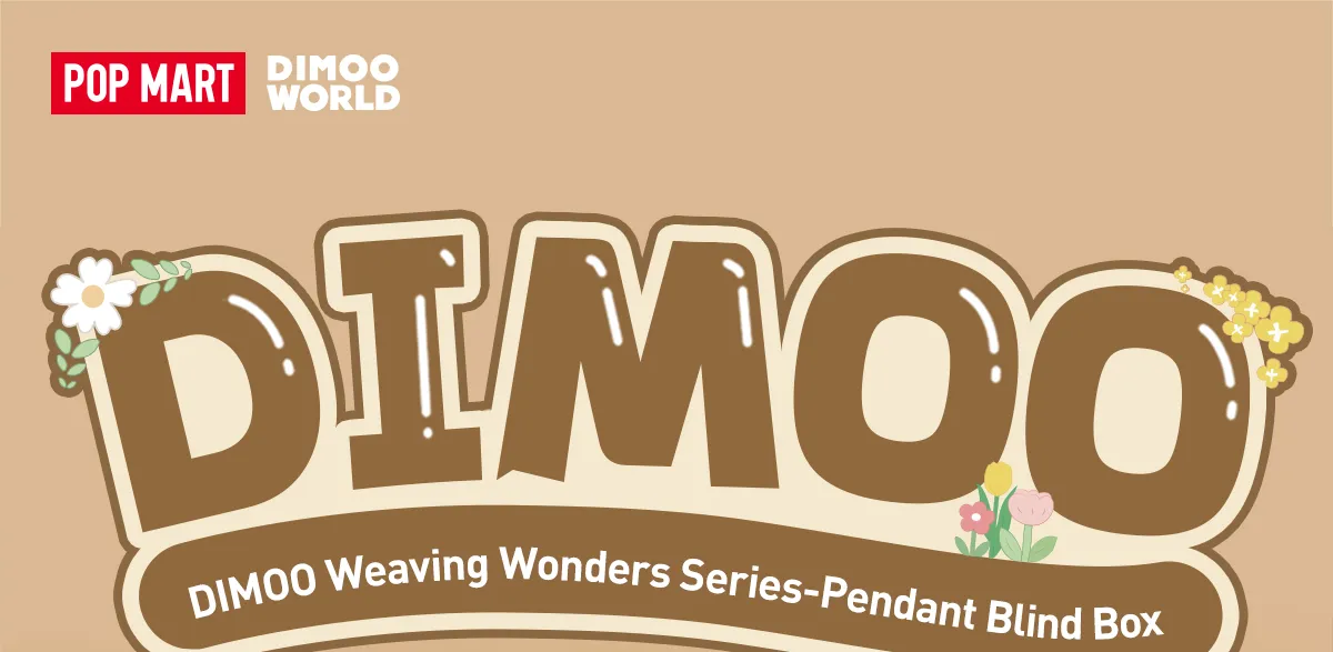 DIMOO Weaving Wonders Series-Pendant Blind Box - POP MART (Thailand)