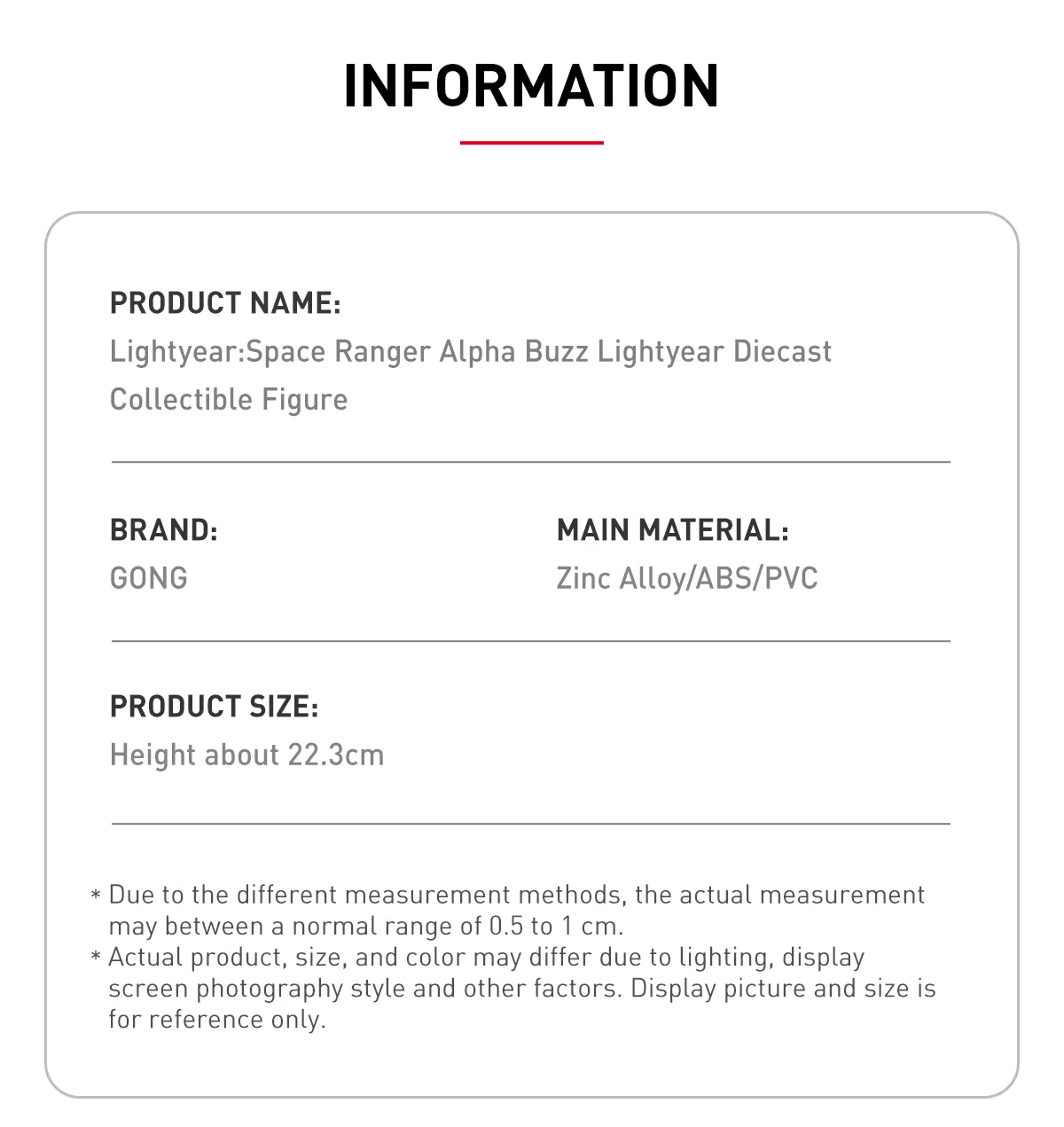 Lightyear:Space Ranger Alpha Buzz Lightyear Diecast - POP MART (Thailand)