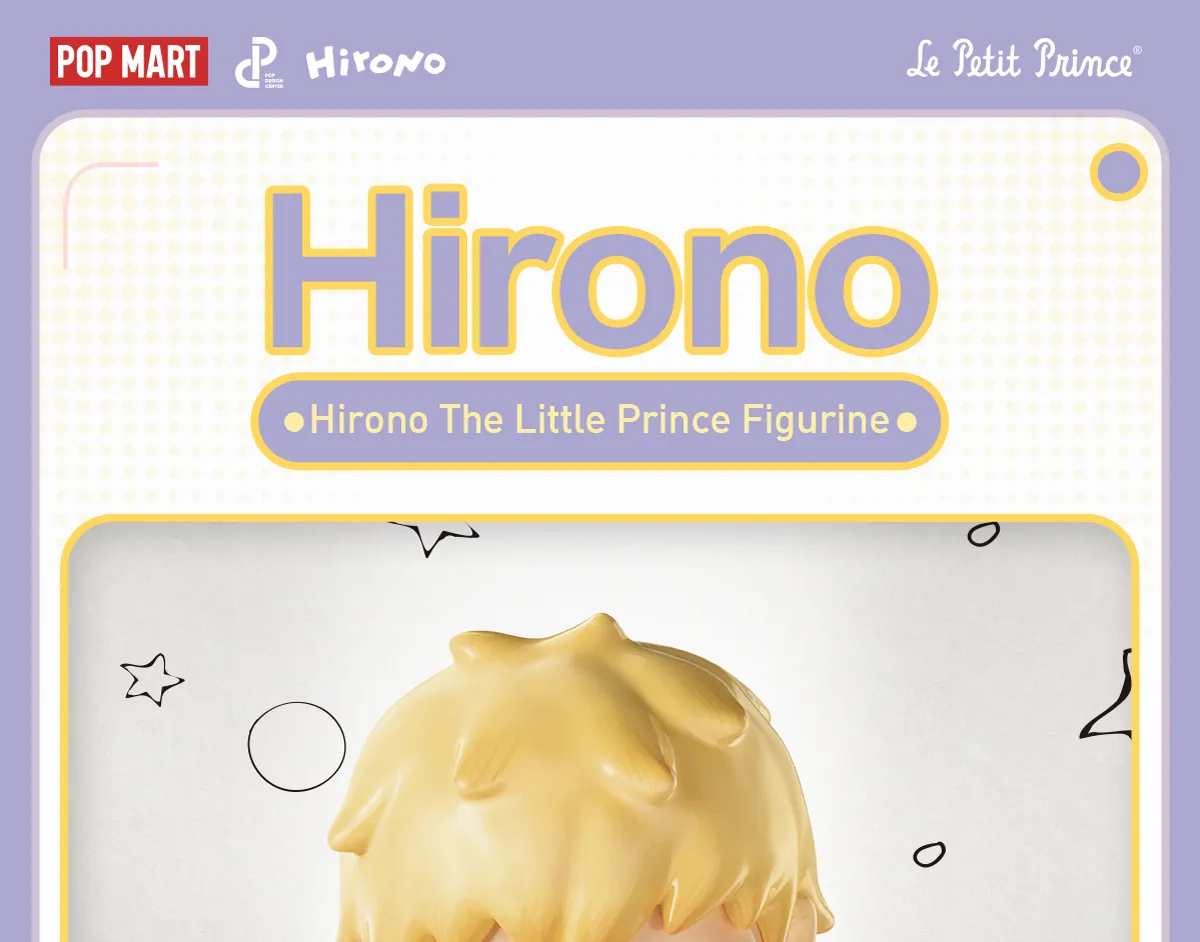 Hirono The Little Prince Figurine - POP MART (Thailand)