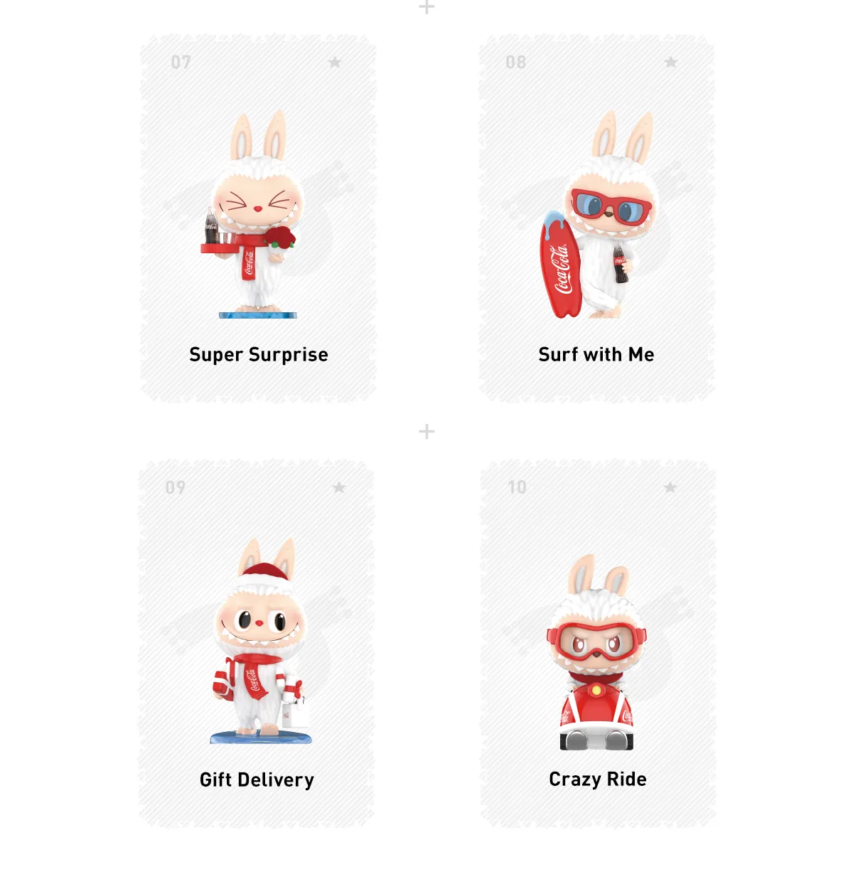 THE MONSTERS COCA-COLA Series Figures - POP MART (Thailand)