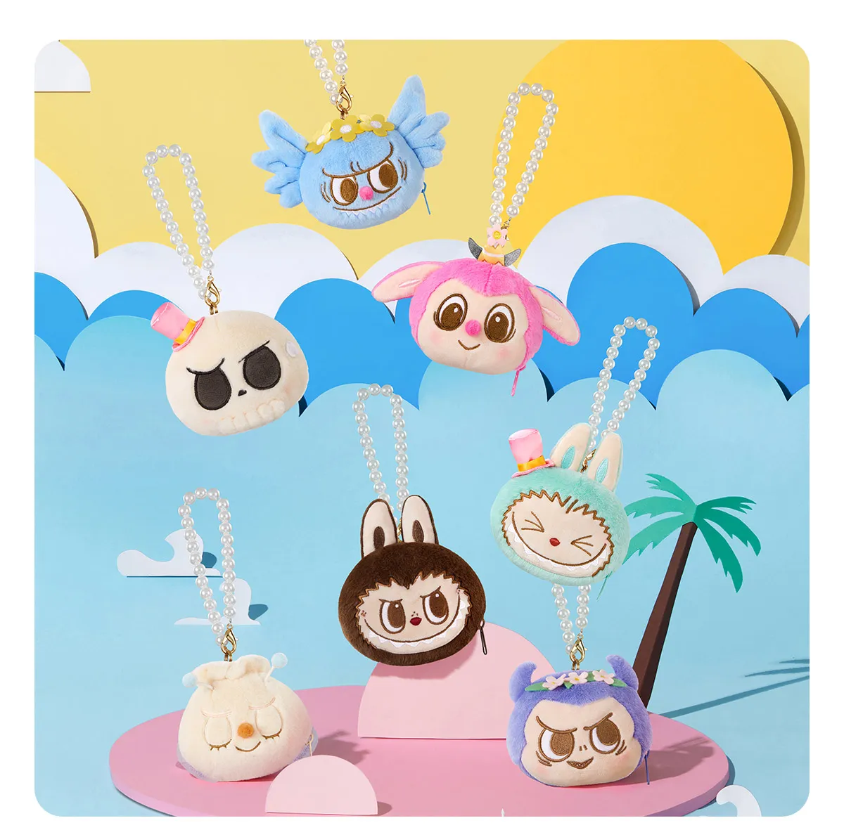 POP NOW:THE MONSTERS Party Series-Reversible Plush - POP MART (Thailand)