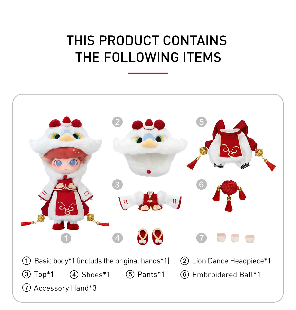 DIMOO Auspicious Lion 1/8 Action Figure - POP MART (Thailand)