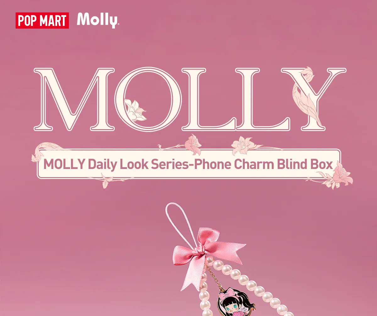 MOLLY Daily Look Series-Phone Charm Blind Box - POP MART (Thailand)