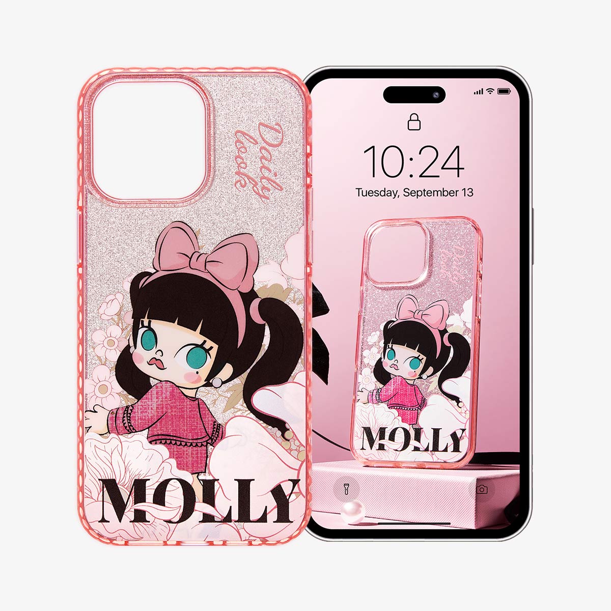 MOLLY Daily Look Series-Phone Case - POP MART (Thailand)