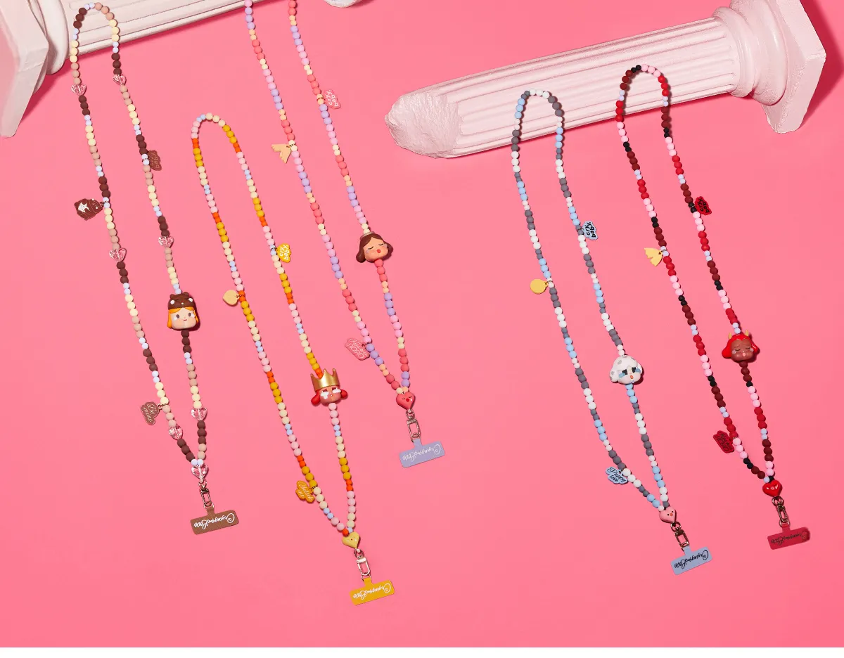 CRYBABY Crying For Love Series-Phone Charm Blind Box - POP MART (Thailand)