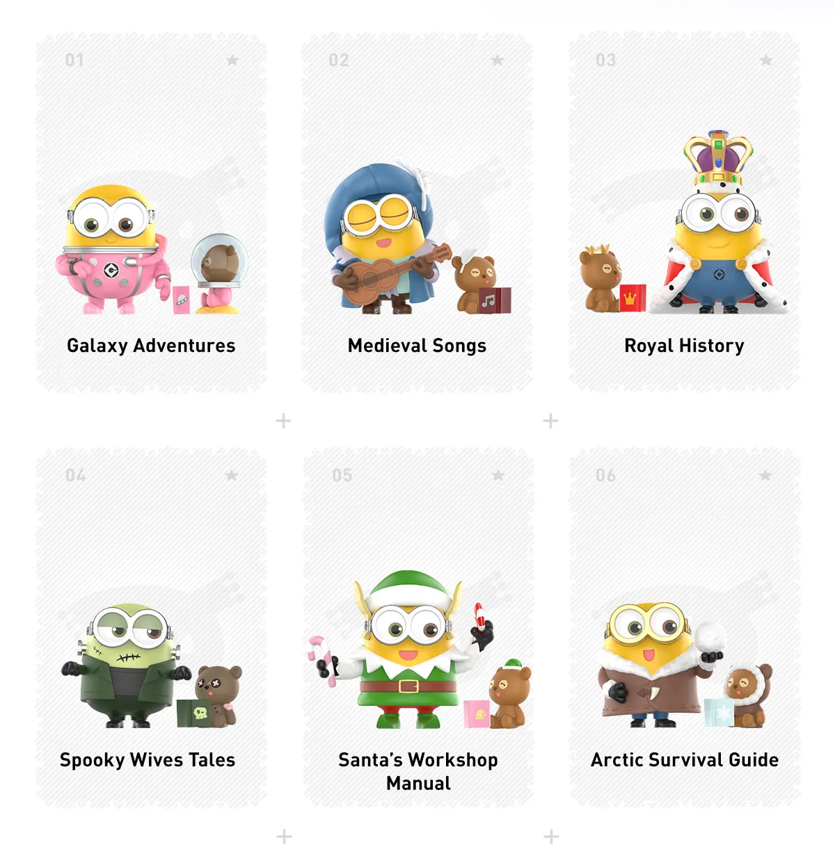 Minions Bedtime Stories by Bob and Tim Series Figures - POP MART (Thailand)