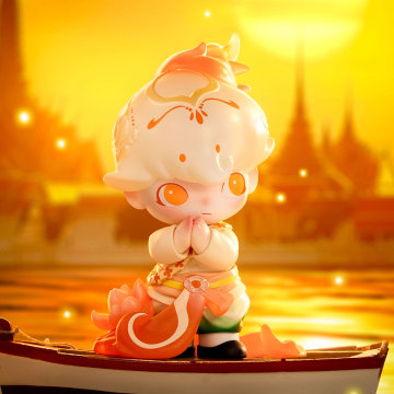 DIMOO Flaming Lotus Figure - POP MART (Thailand)
