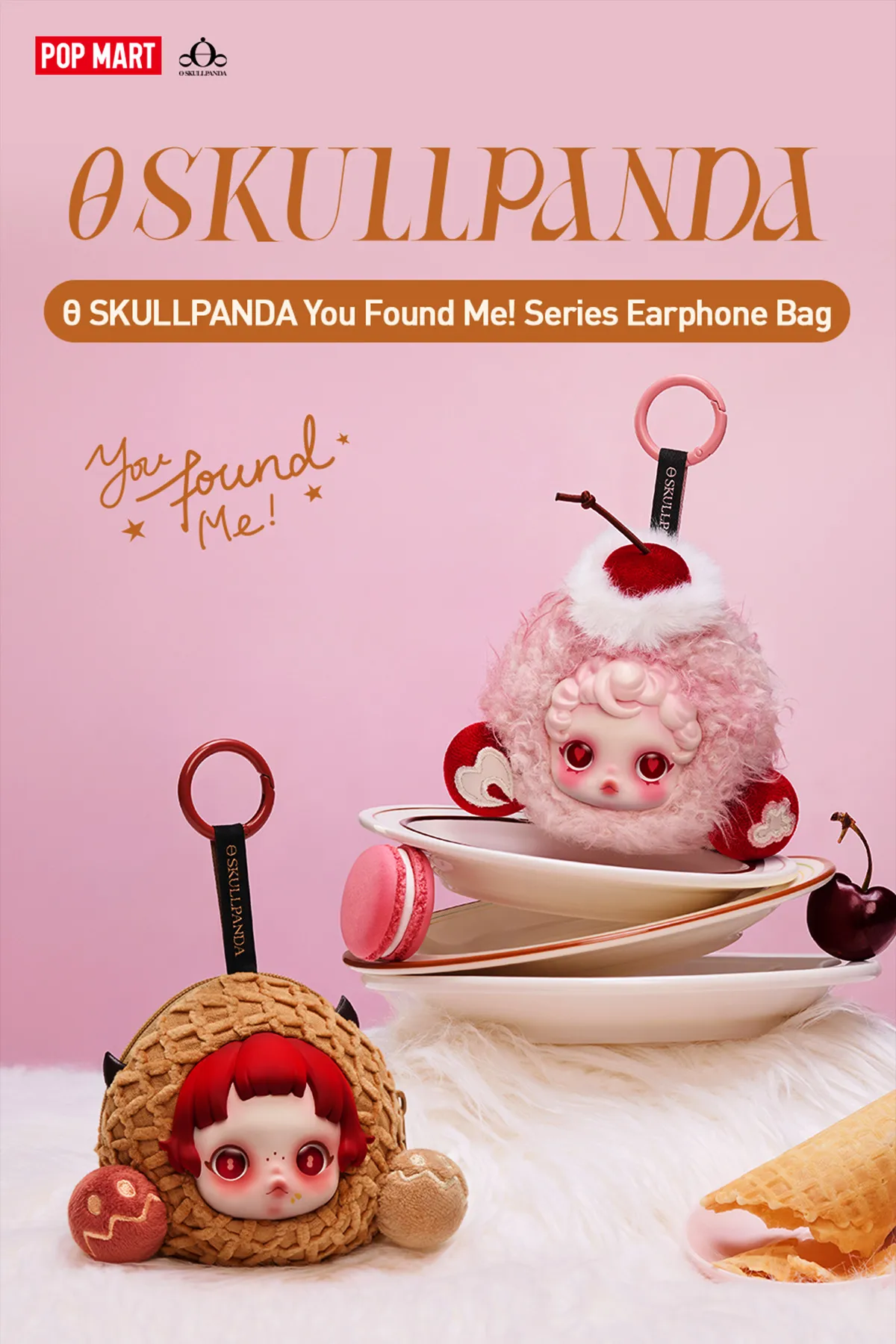 SKULLPANDA You Found Me！Series Earphone Bag - POP MART (Thailand)
