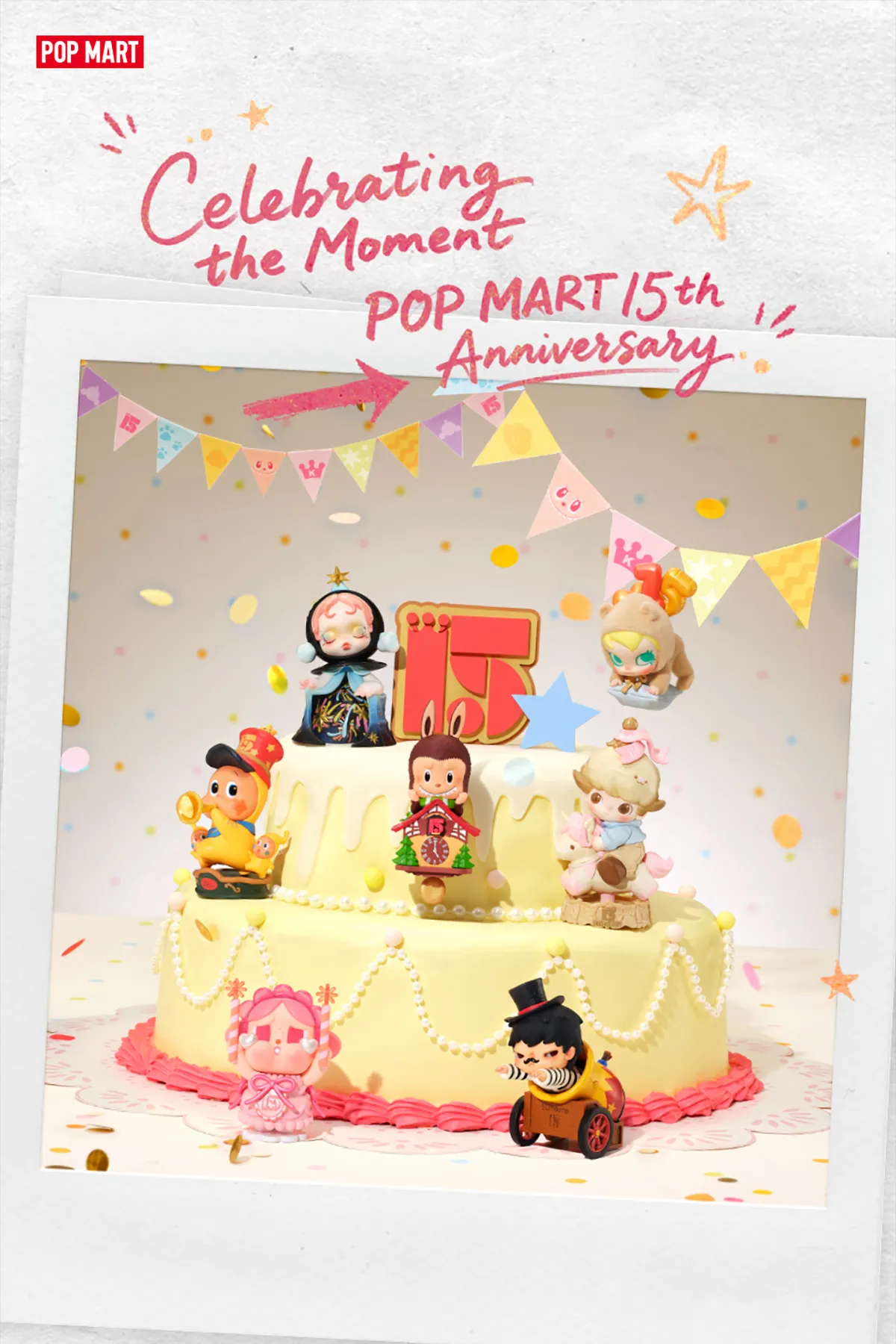 Celebrating the Moment POP MART 15th Anniversary Series Figures - POP ...