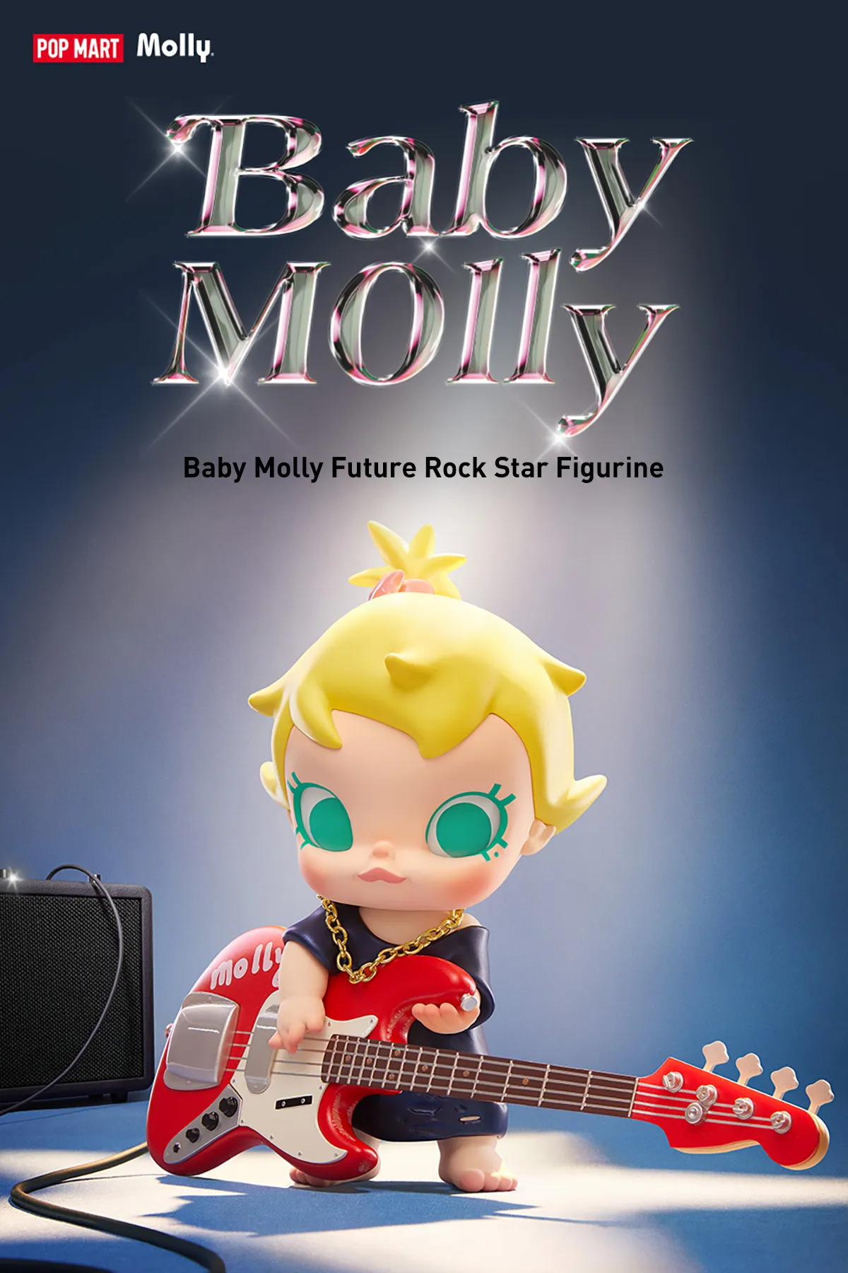 Baby Molly Future Rock Star Figurine - POP MART (Thailand)