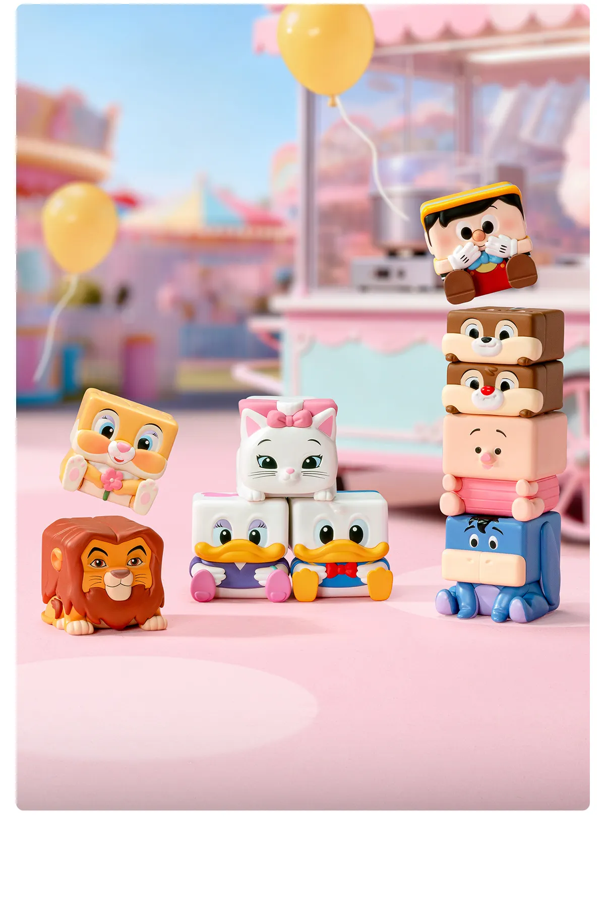 Disney Classics POP CUBE-2 Series Figures - POP MART (Thailand)